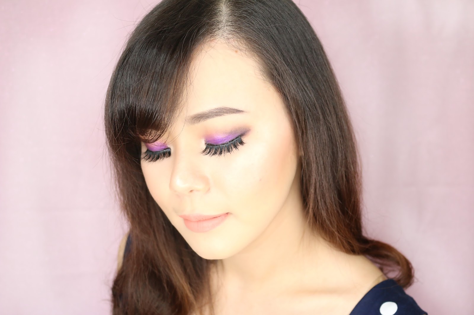Purple Eyes Makeup Tutorial | Video | Jean Milka