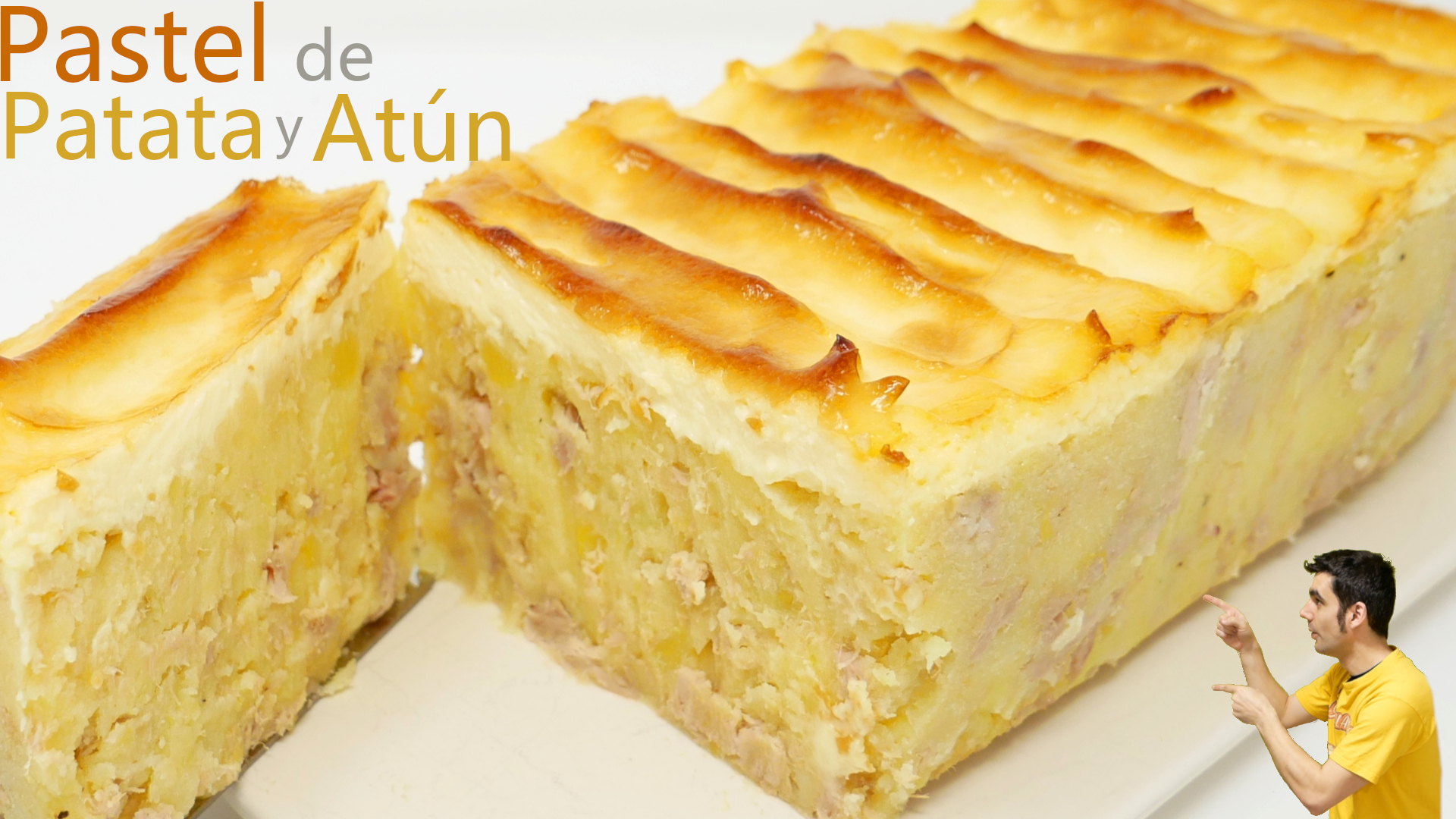 Pastel de patata y atún