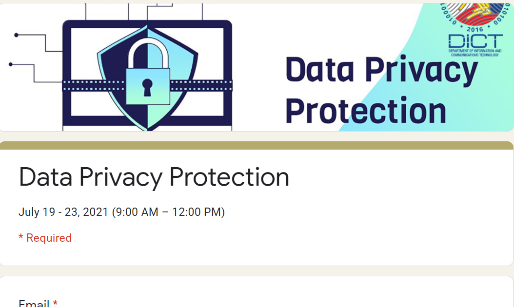 Data Privacy Protection 5-Day Free Webinar July 2021 | REGISTRATION
