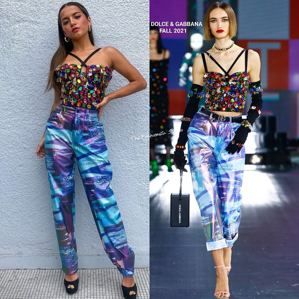 Instagram Style: Isabela Merced in Adriana Iglesias and Dolce & Gabbana ...