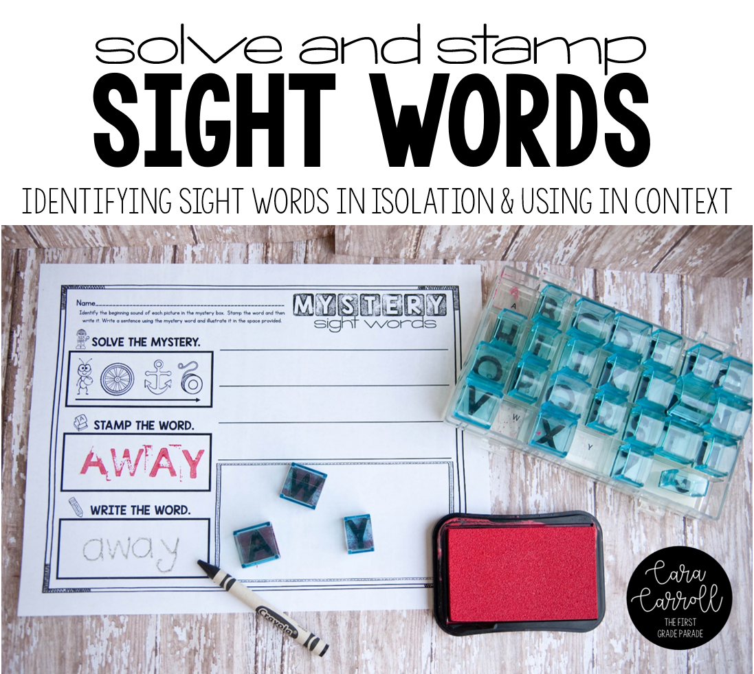 5 Tips for Teaching Sight Words - How to Make Them Stick! - Cara Carroll