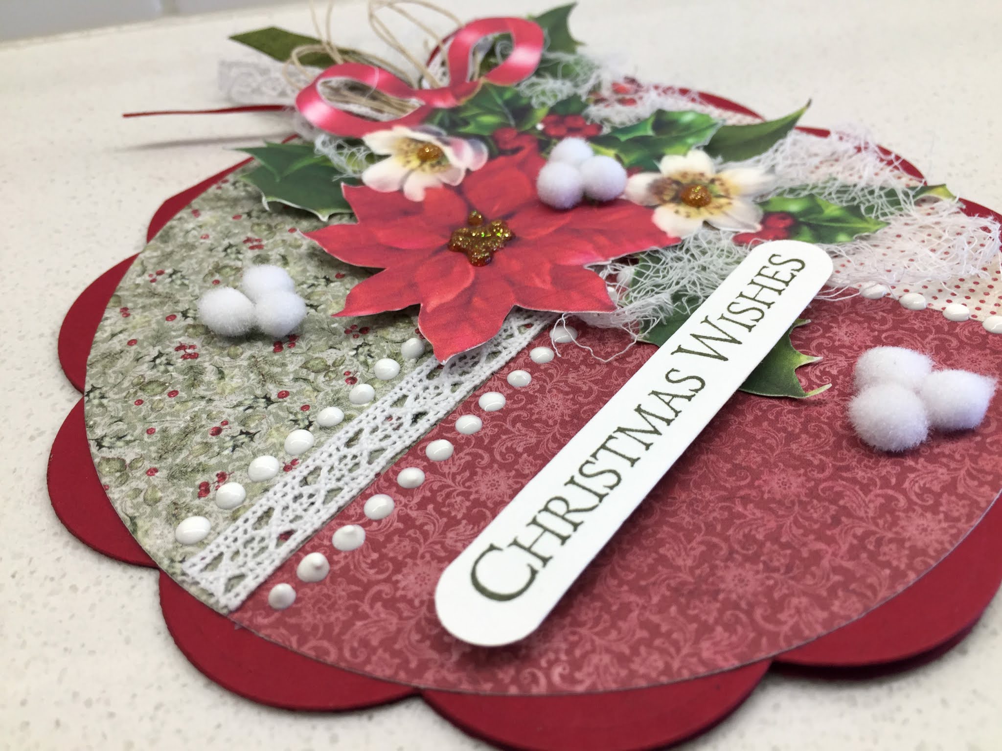 ROUND CARDS KIT CLOSE UP PHOTOS - Maja Design "Christmas Season ...