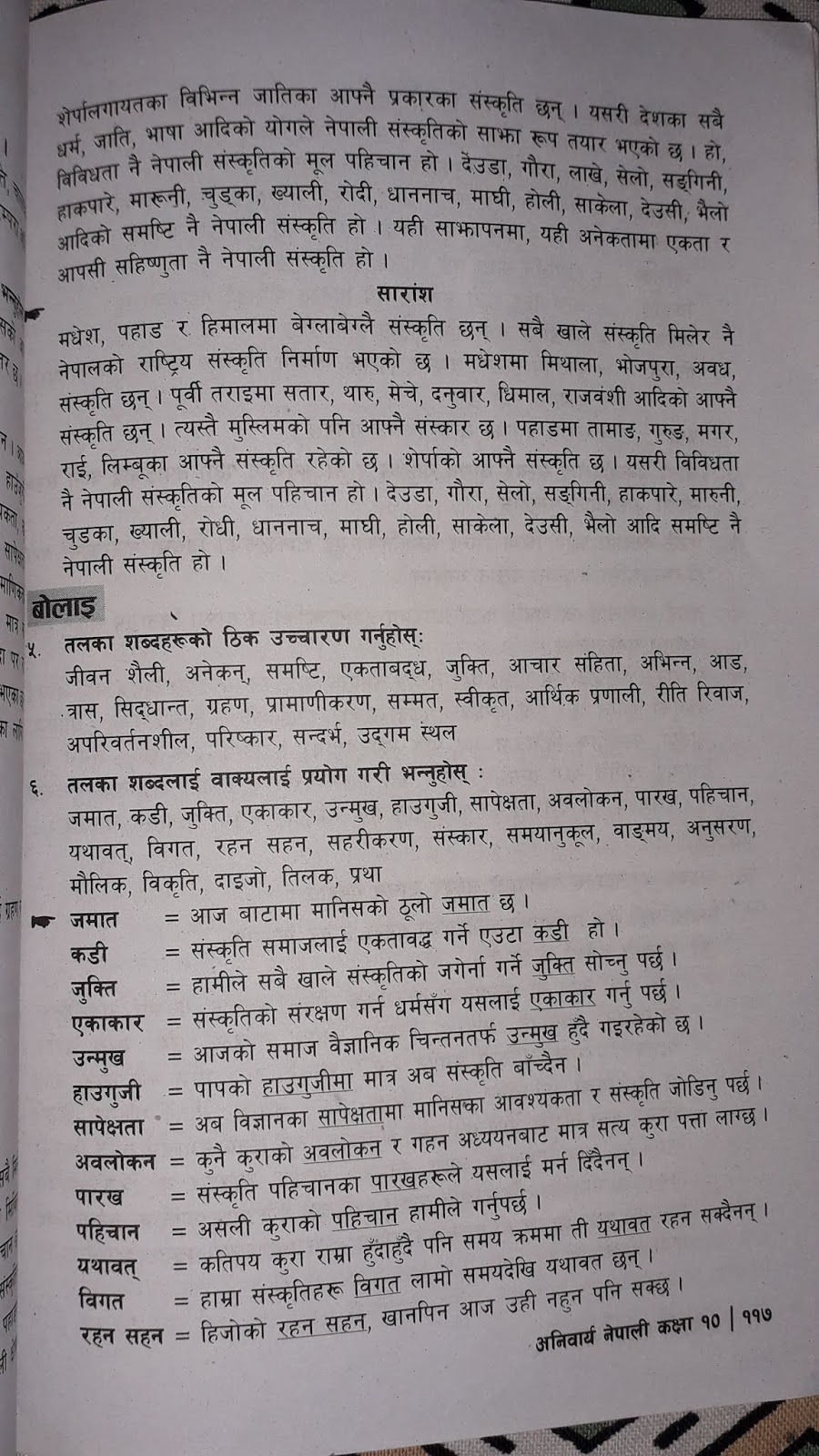 CLASS 10 (NEPALI) COMPLETE NOTES