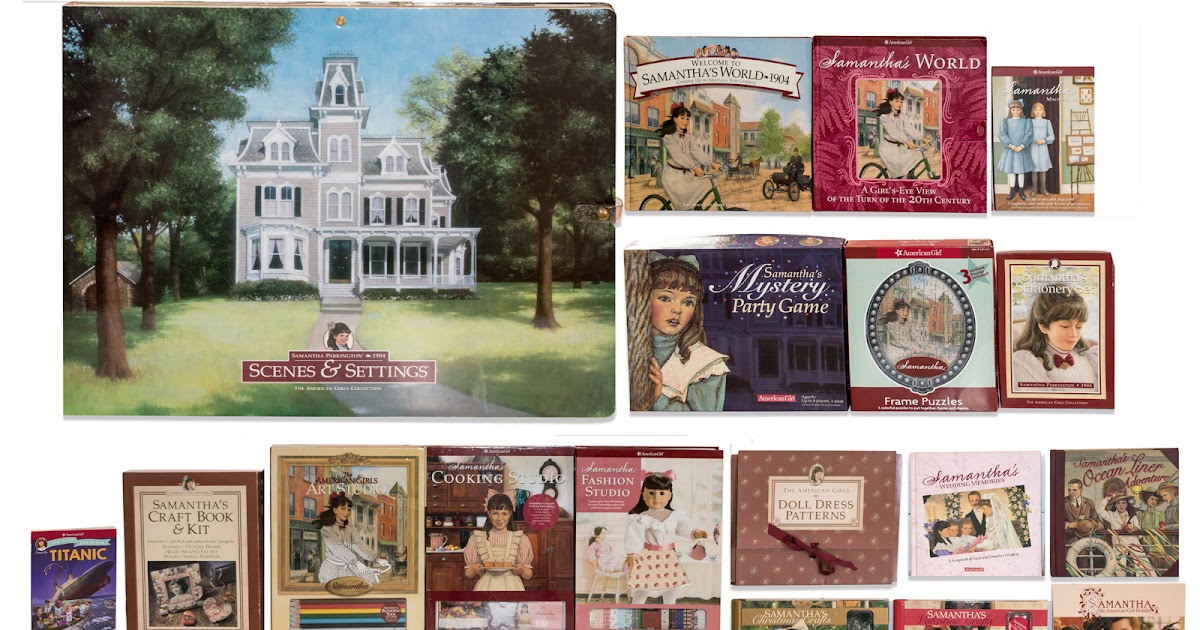 Samantha Collection: American Girl Samantha Books and Crafts