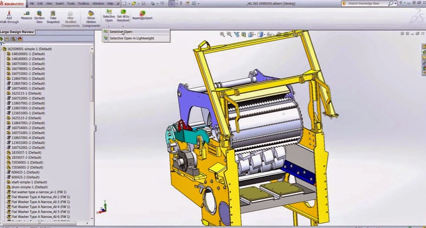 Solidworks: How to Implementing Large Assembly Best Practices ...