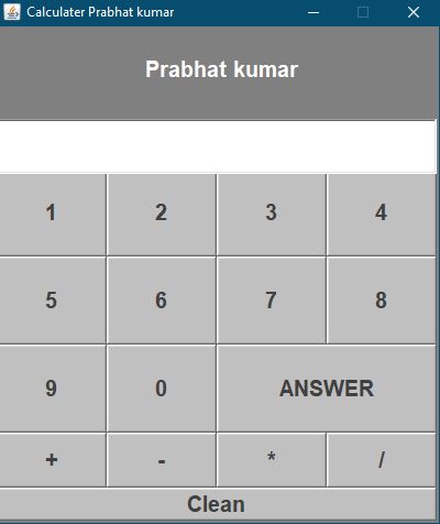 Prabhat kumar: how to make simple Calculator using Java programming ...