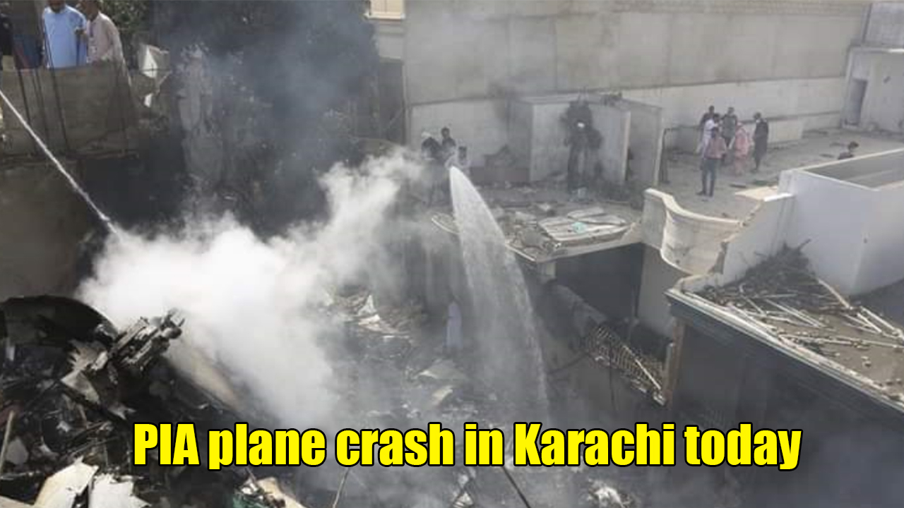 PIA aircraft crashes near residential area of Karachi - Ilmnow,best ...