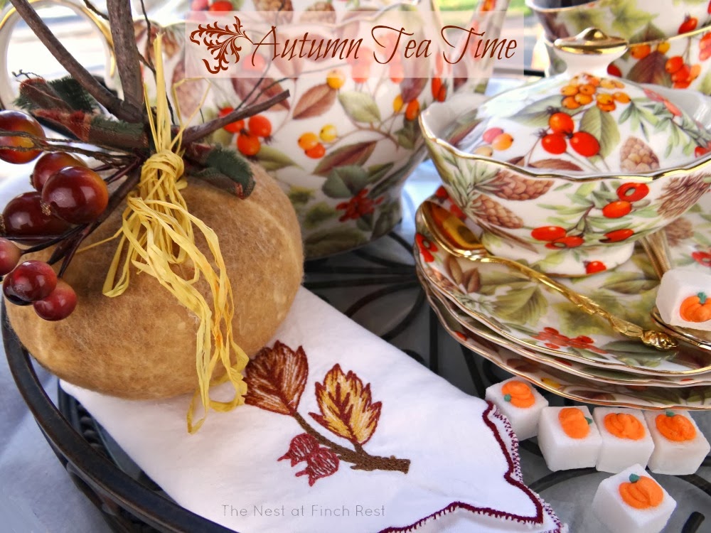 The Nest at Finch Rest: Lovely Autumn Tea Time