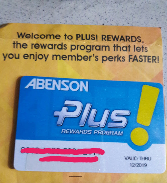 Say Hello to my new Carrier Optima and Abenson Plus Card! - Sari-Sari ...