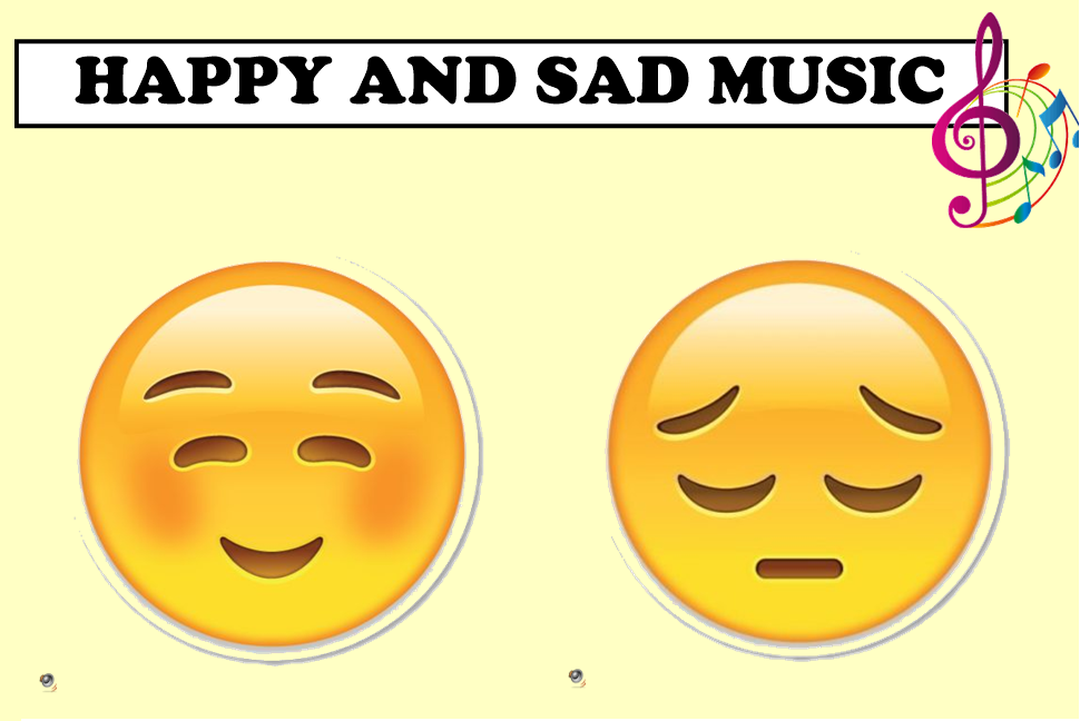 Learning is fun!: Happy and sad music (Caterpillars)