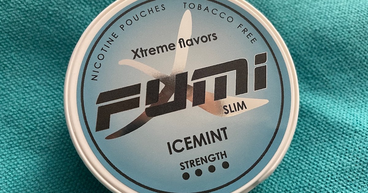 Fumi Nicotine Pouches (Icemint) - Review. 3 June 2021.