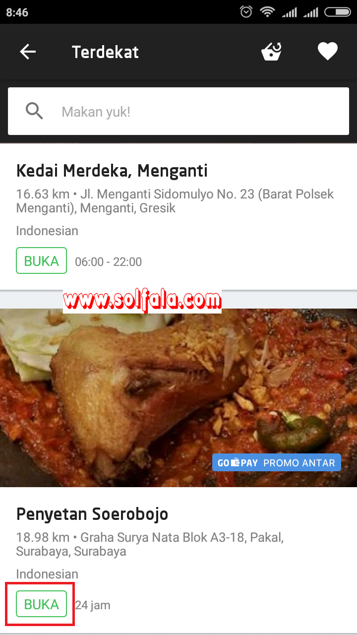 Cara Pesan Go-Food - Order Makanan Lewat Gojek | Nanapedia