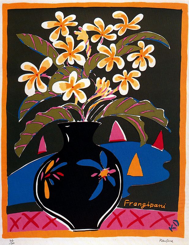 Painting of Ken Done artist, Ken Done paintings