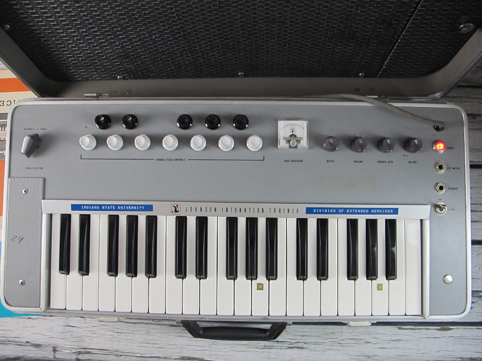 MATRIXSYNTH: Vintage Rare 1966 Johnson Intonation Trainer Synthesizer ...