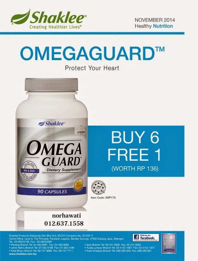 Sihat Cantik Semulajadi: Siapa Perlukan Omega Guard~~~
