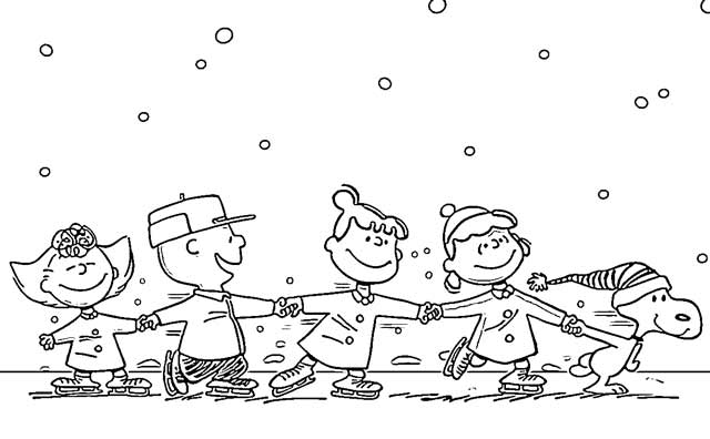 The Holiday Site: Coloring Pages of Charlie Brown Christmas Free and ...
