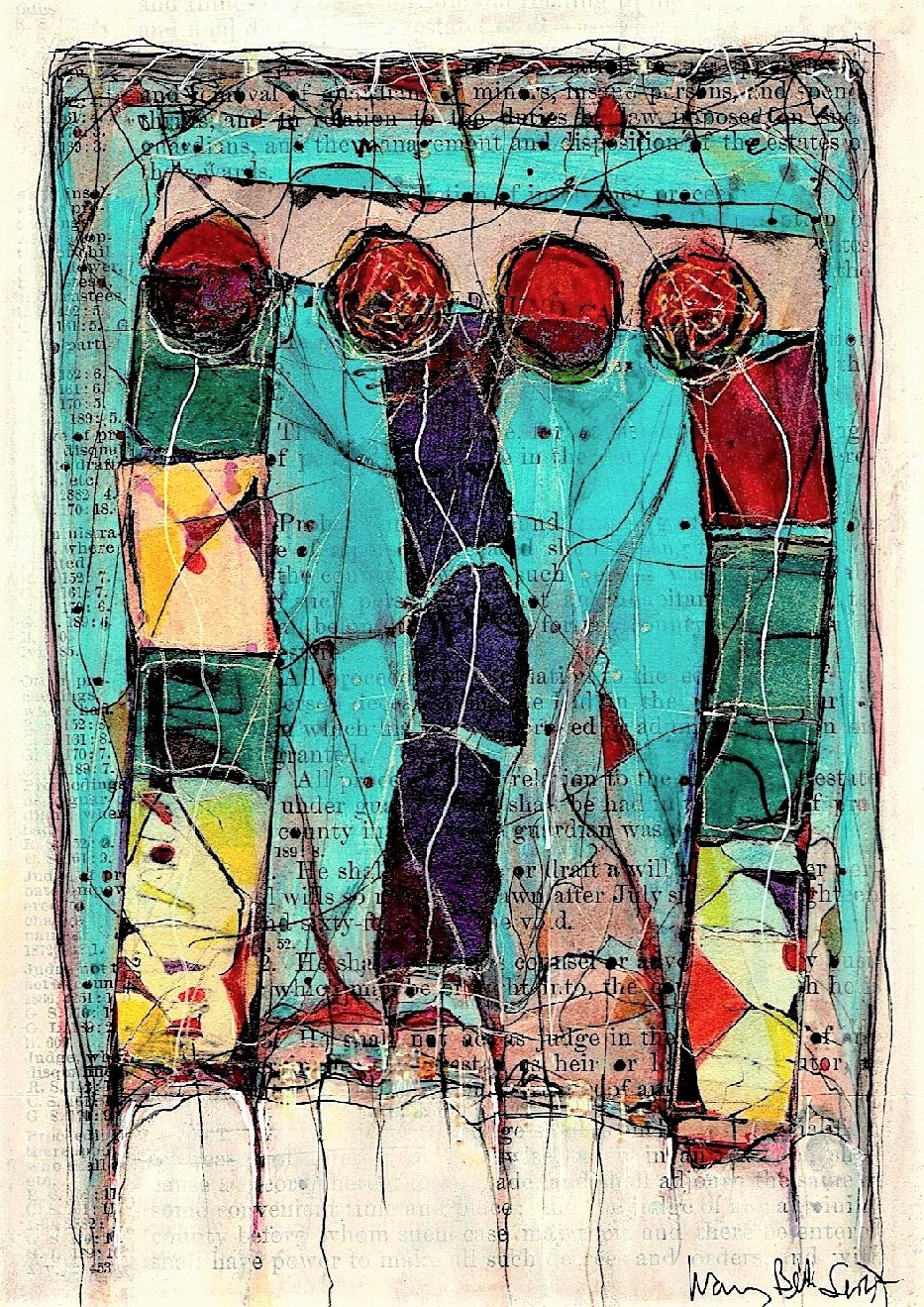 Asemic Front 2: Three New Pieces of Asemic Art Visual Poetry by Nancy ...