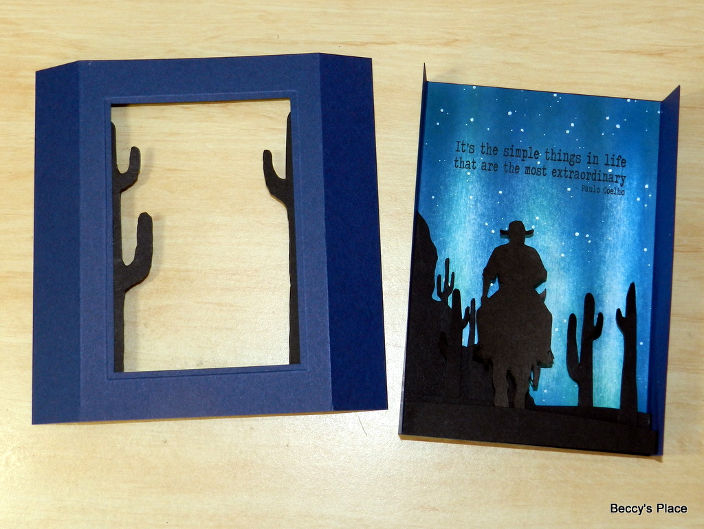 Beccy's Place: Tutorial - Shadow Box Card