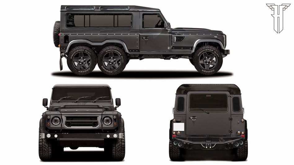 Motoring-Malaysia: Land Rover Defender 110 - The Flying Huntsman 110 WB ...