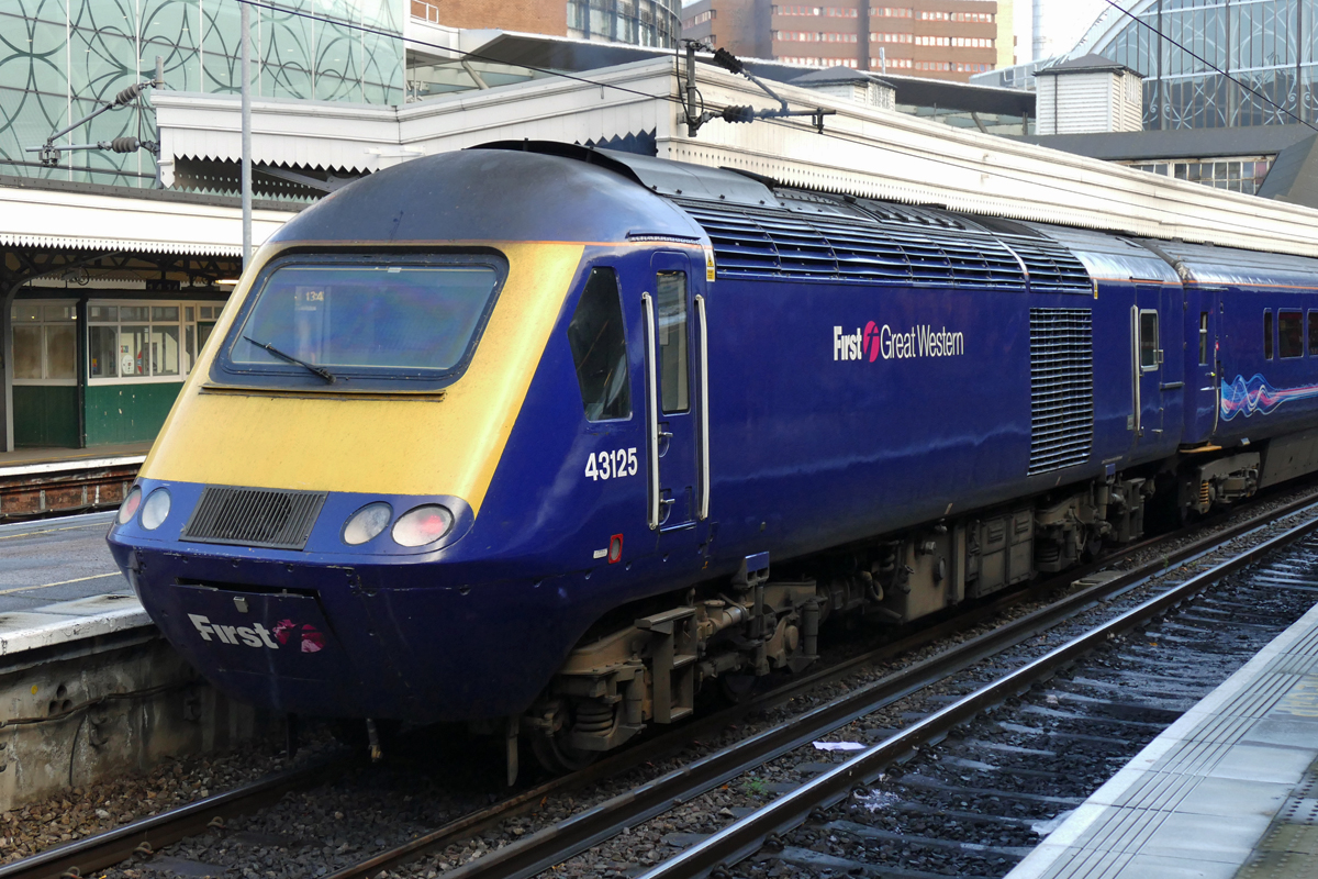 UK Trainlog: 43125 Class 43 First Great Western