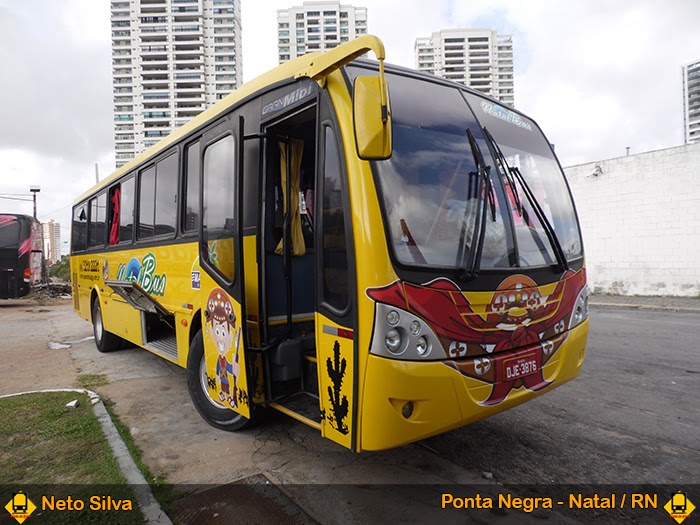 Empresa Marazul com seu novo Natal Bus - Busão de Natal