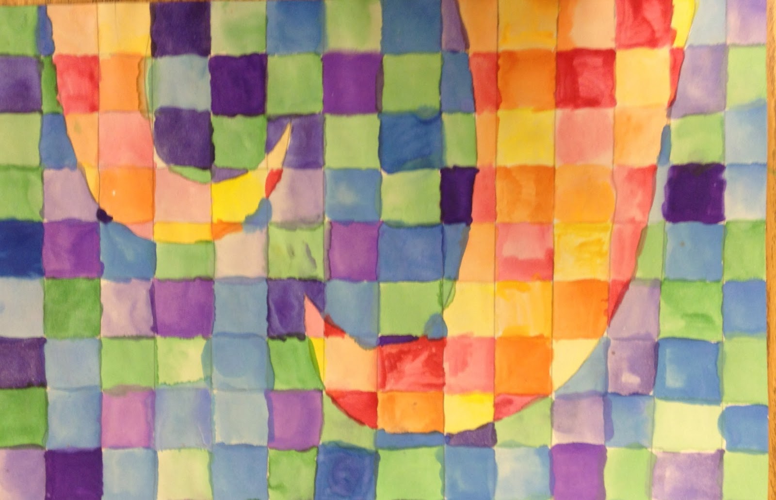 RNE Art Blog: Warm and Cool Grids