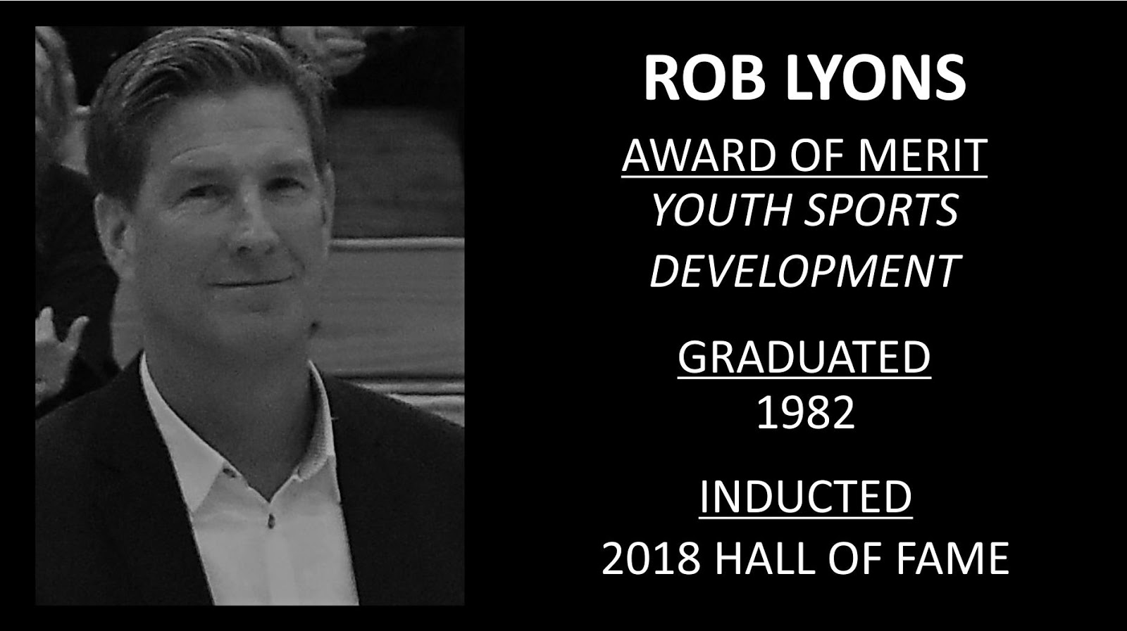 Mel Krause CCHSAA Hall of Fame: 1982-ROB LYONS