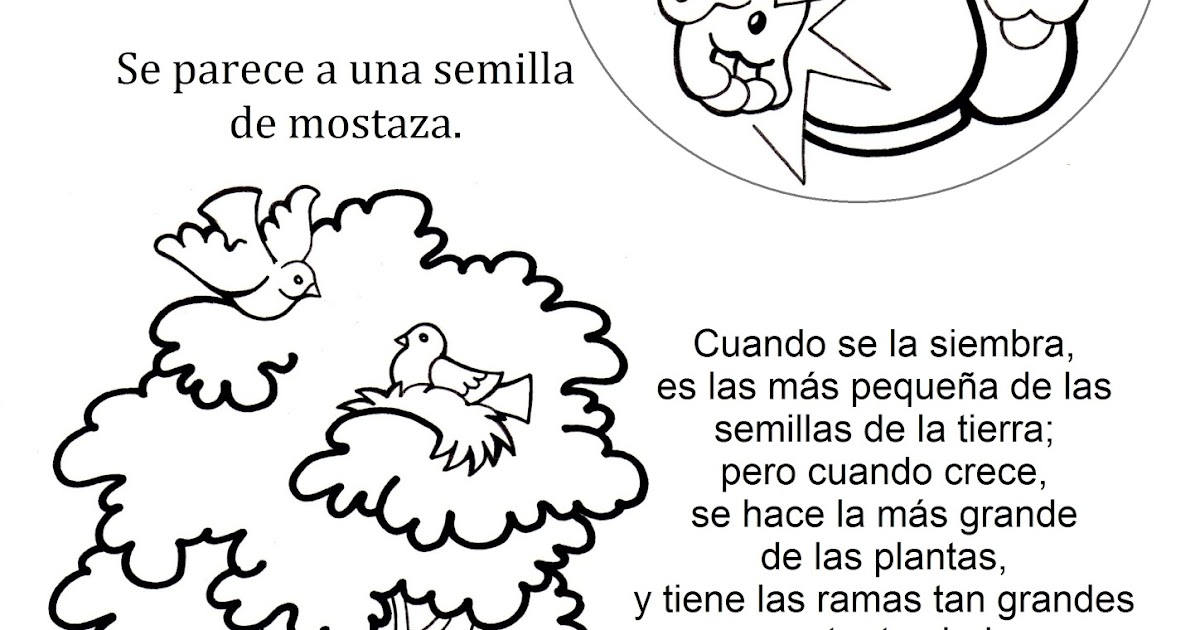 El Rincón de las Melli: EVANGELIO ADAPTADO: El ejemplo de la semilla de ...