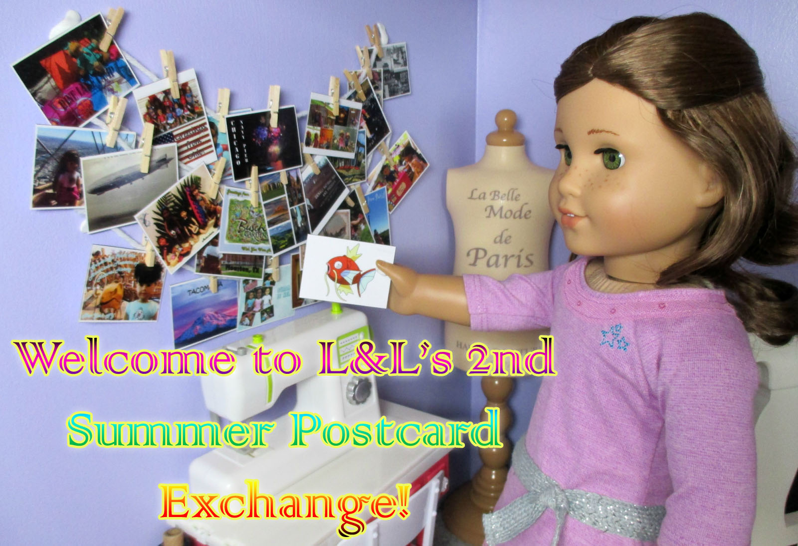 Lissie & Lilly: L&L's 2nd Summer Postcard Exchange!