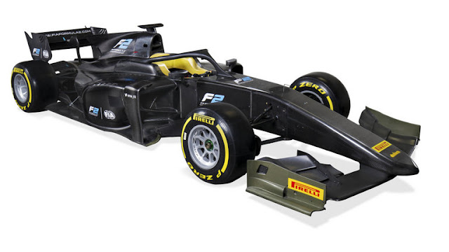 Automobile Aficionado: ALL NEW 2018 FORMULA 2 CAR TO RUN WITH HALO