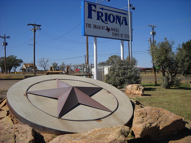 Postcards And Road Trips: Friona, Texas USA