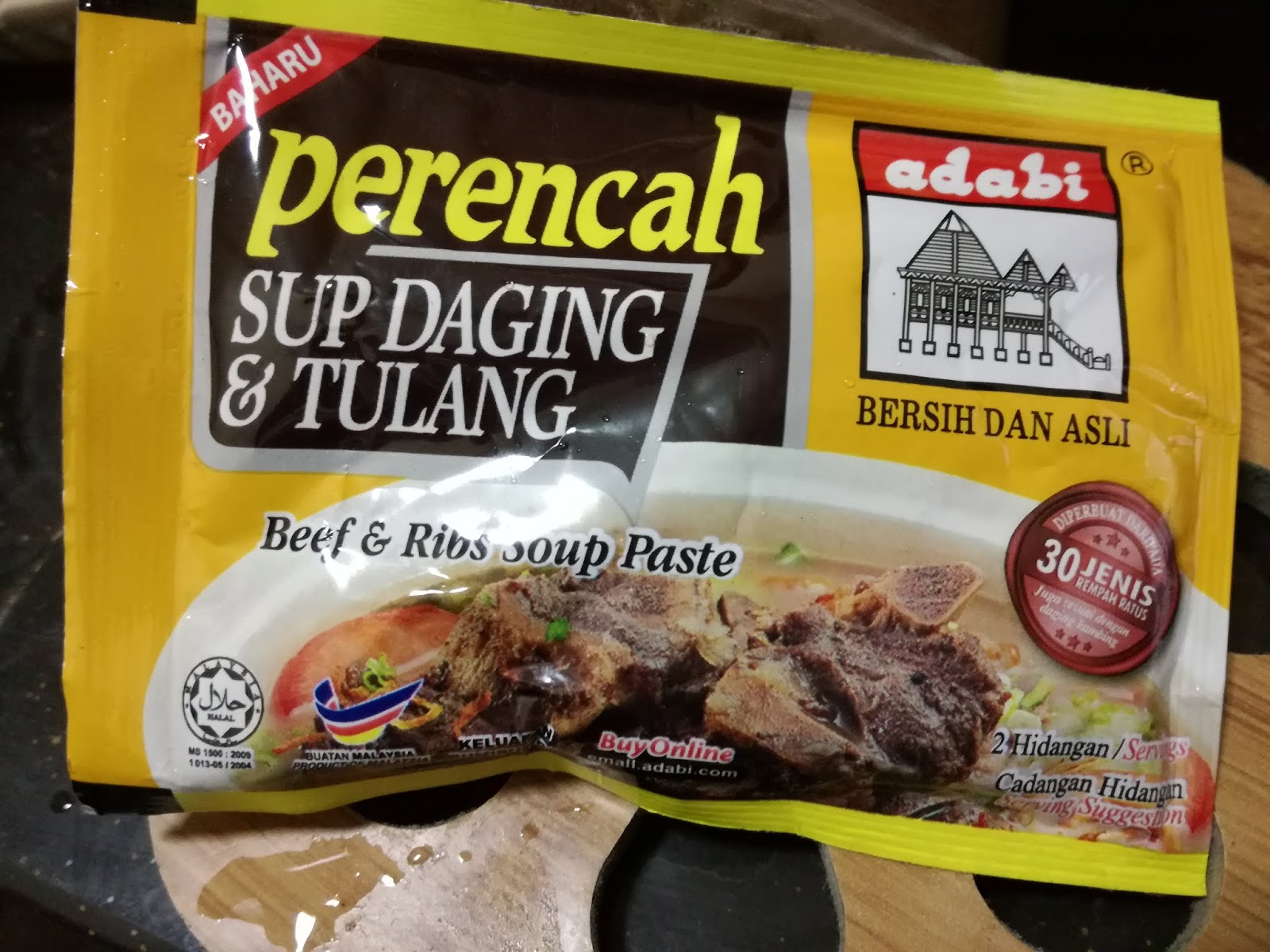 Farhana Jafri: Perencah Sup Daging & Tulang Adabi