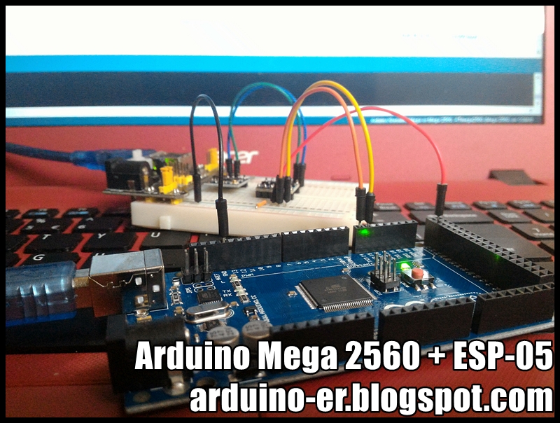 Arduino-er: ESP-05, mini ESP8266 WiFi module