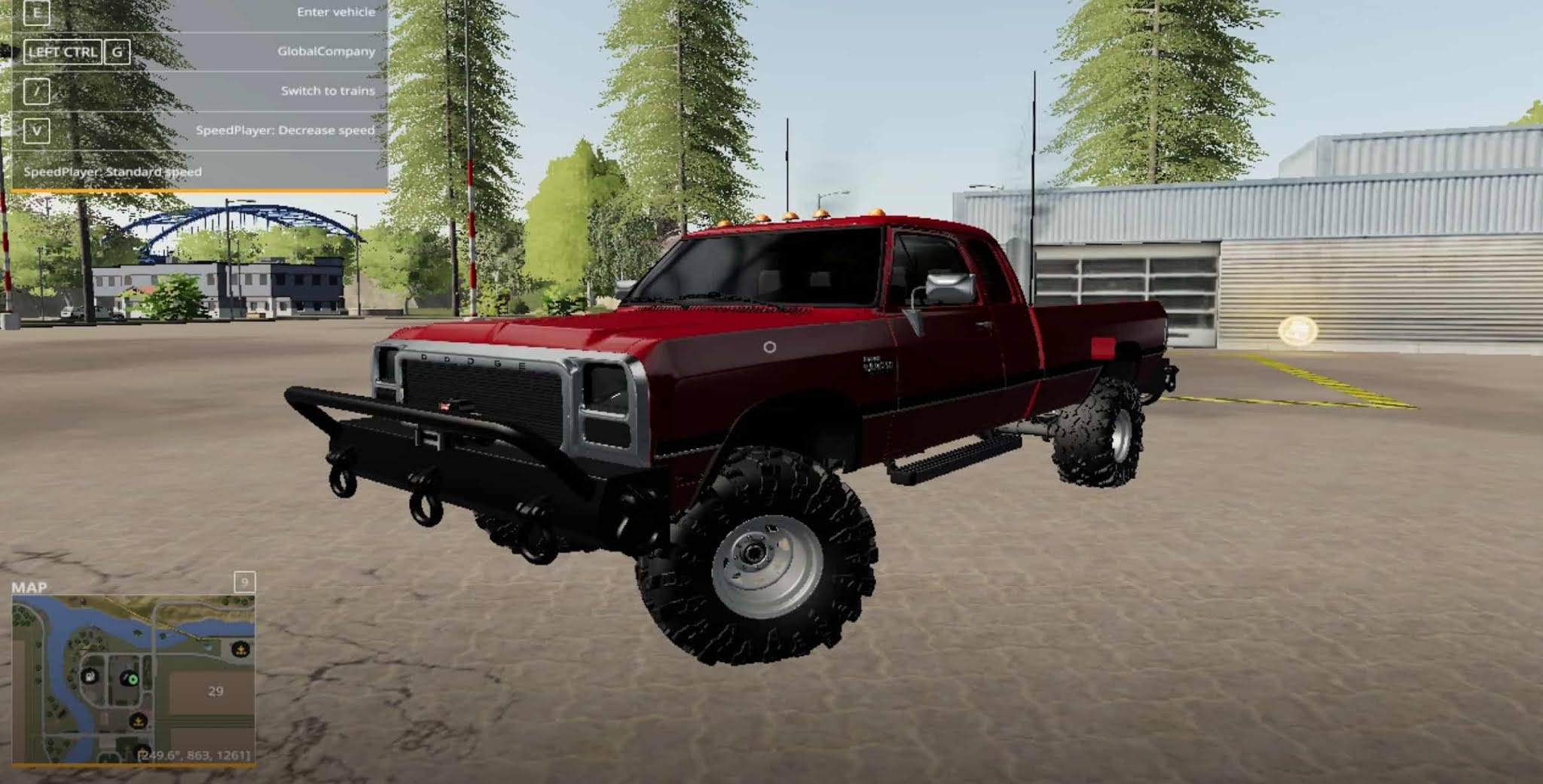 FS19 1st gen dodge ram 3500 v1.0 - FS 19 & 22 USA Mods Collection