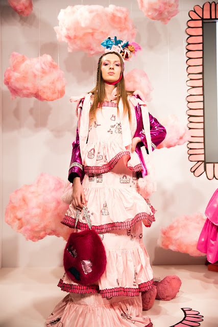 frumpy to funky: Amy Thomson AW18 at London Fashion Week