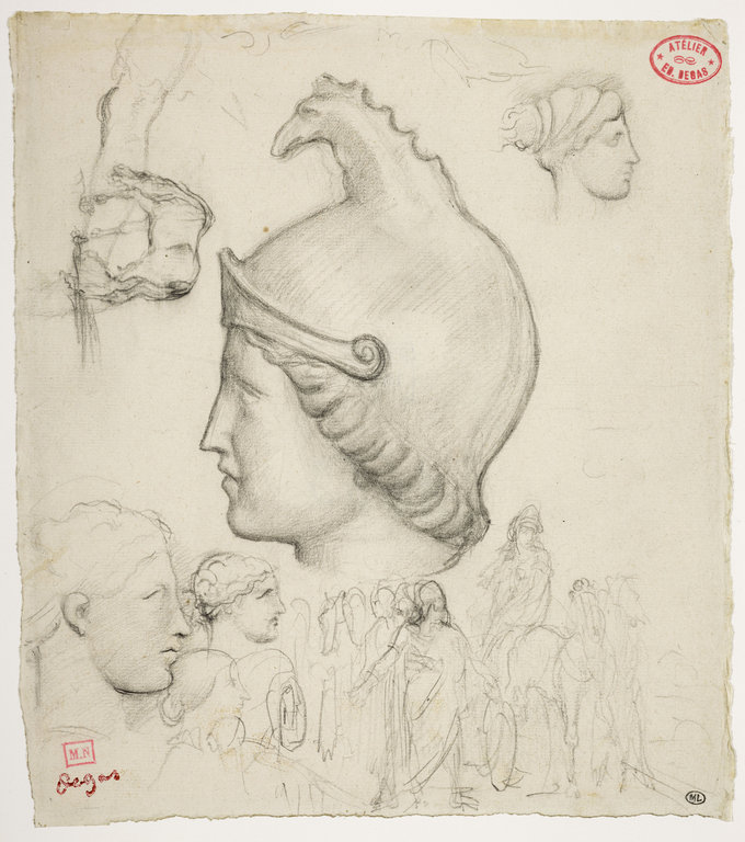 Spencer Alley: Edgar Degas - Early Studies for Paintings