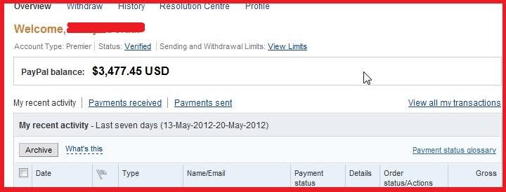 Fake Paypal Balance Generator - Invoice Template