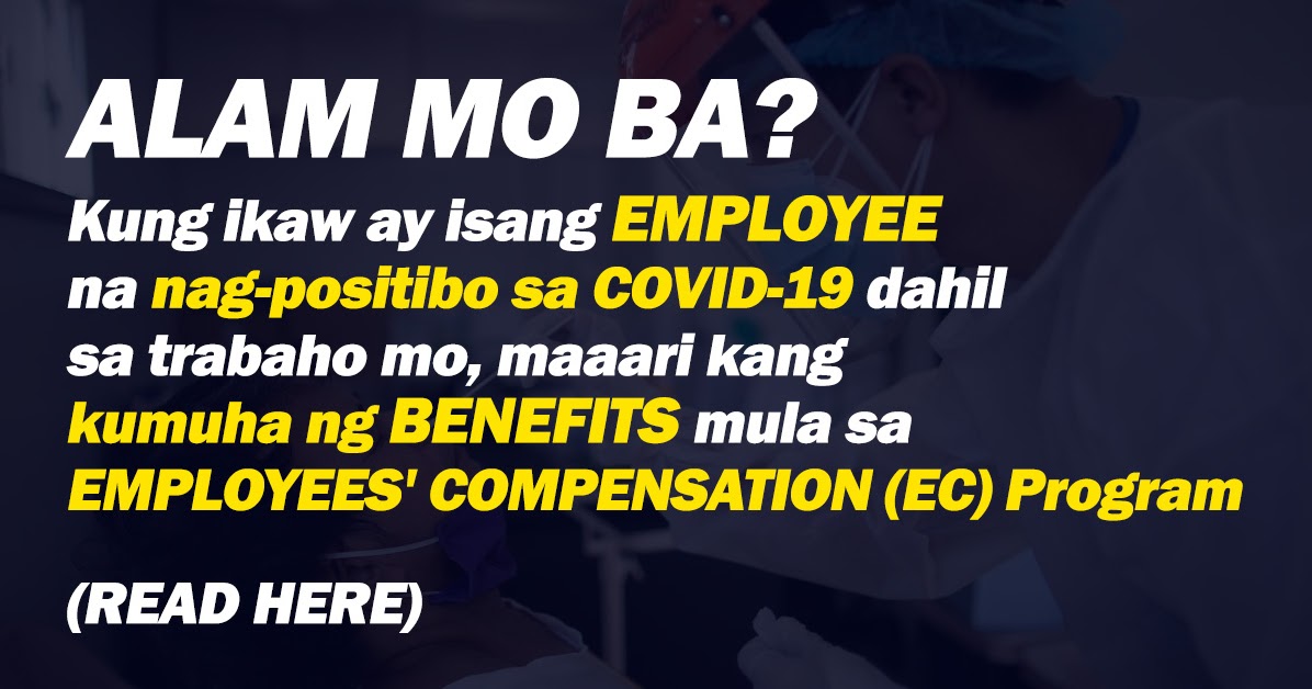 Employee's Compensation Program, magbibigay tulong sa mga empleyado na ...