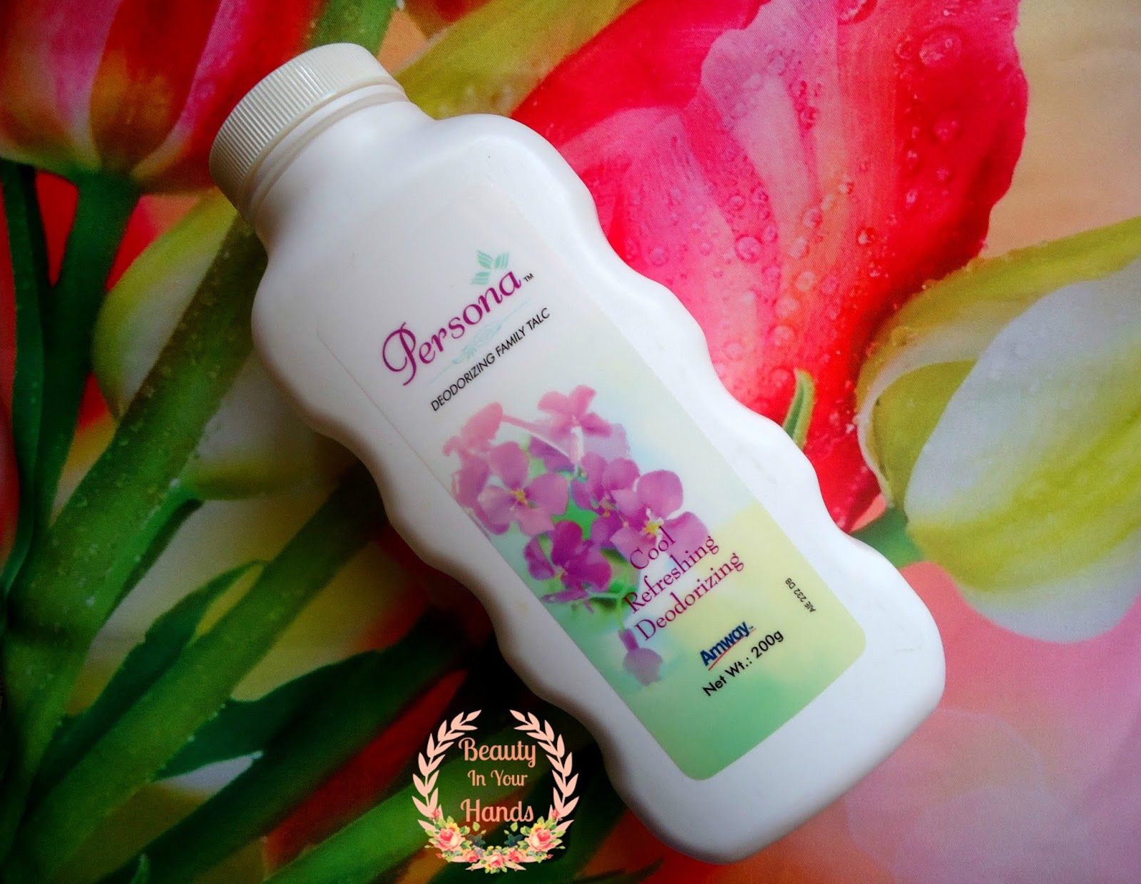 Beauty In Your Hands: Amway Persona Deodorizing Family Talc Review