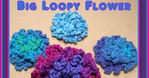 Posh Pooch Designs : Loopy Flower Crochet Pattern | Posh Pooch Designs