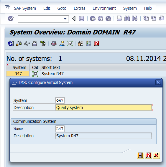 SAP Basis And Security: SAP Transport management system(STMS) configuration