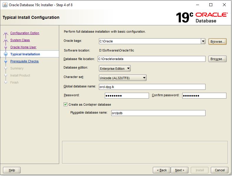 Oracle 19c Install on windows 10 - Pubudu Dewagama