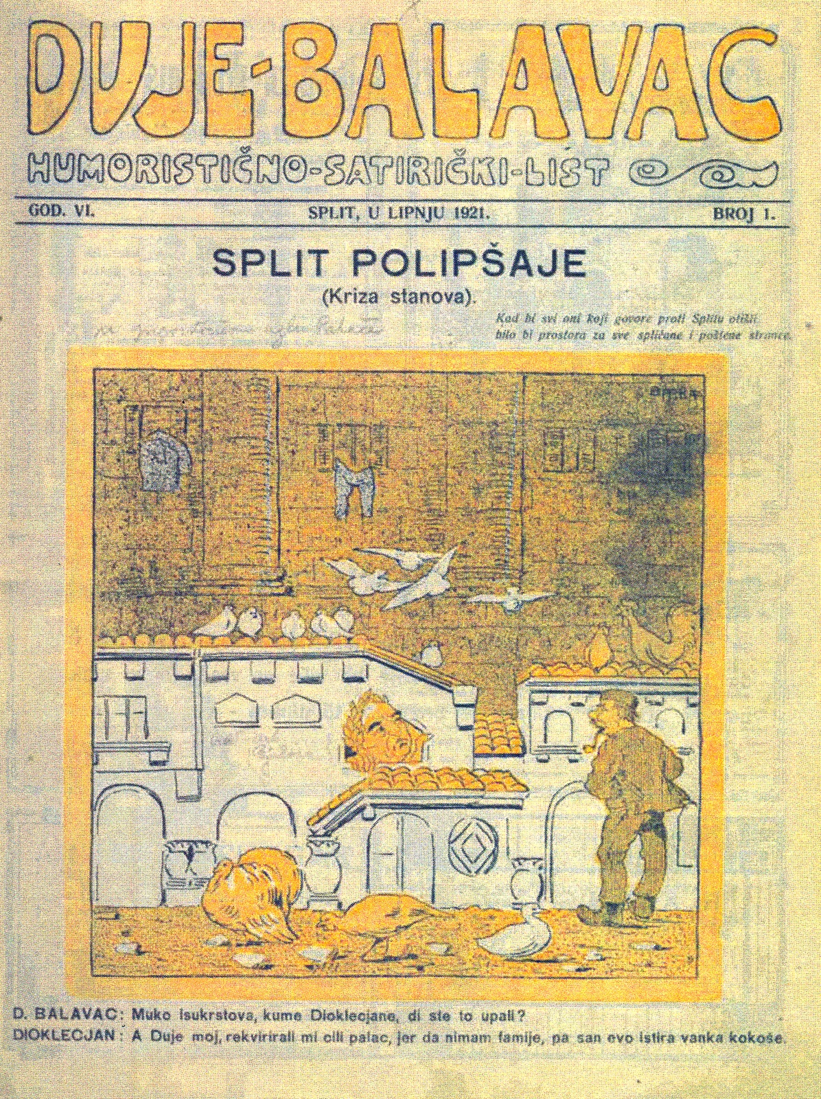 VIJESTI www.Hrvati.me: U povodu 100.obljetnice izlaženja Splitskog ...