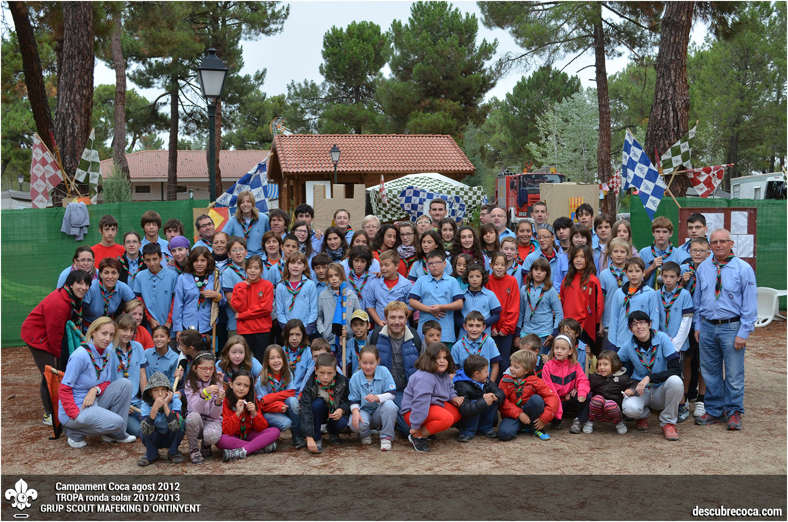 Campamento Grup Scout Mafeking en Coca