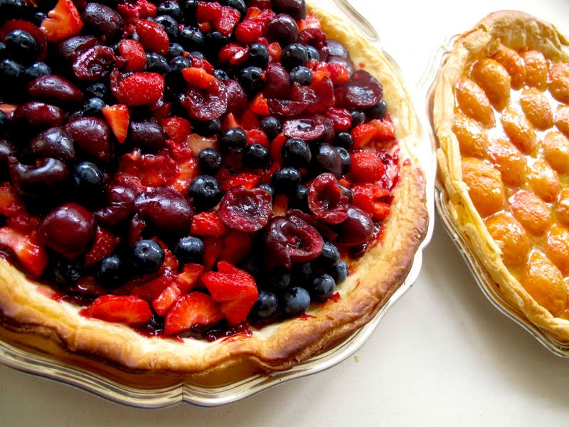 MADEMOISELLE JULIE-CHARLOTTE: tarte fruits rouges et tarte aux abricots ...