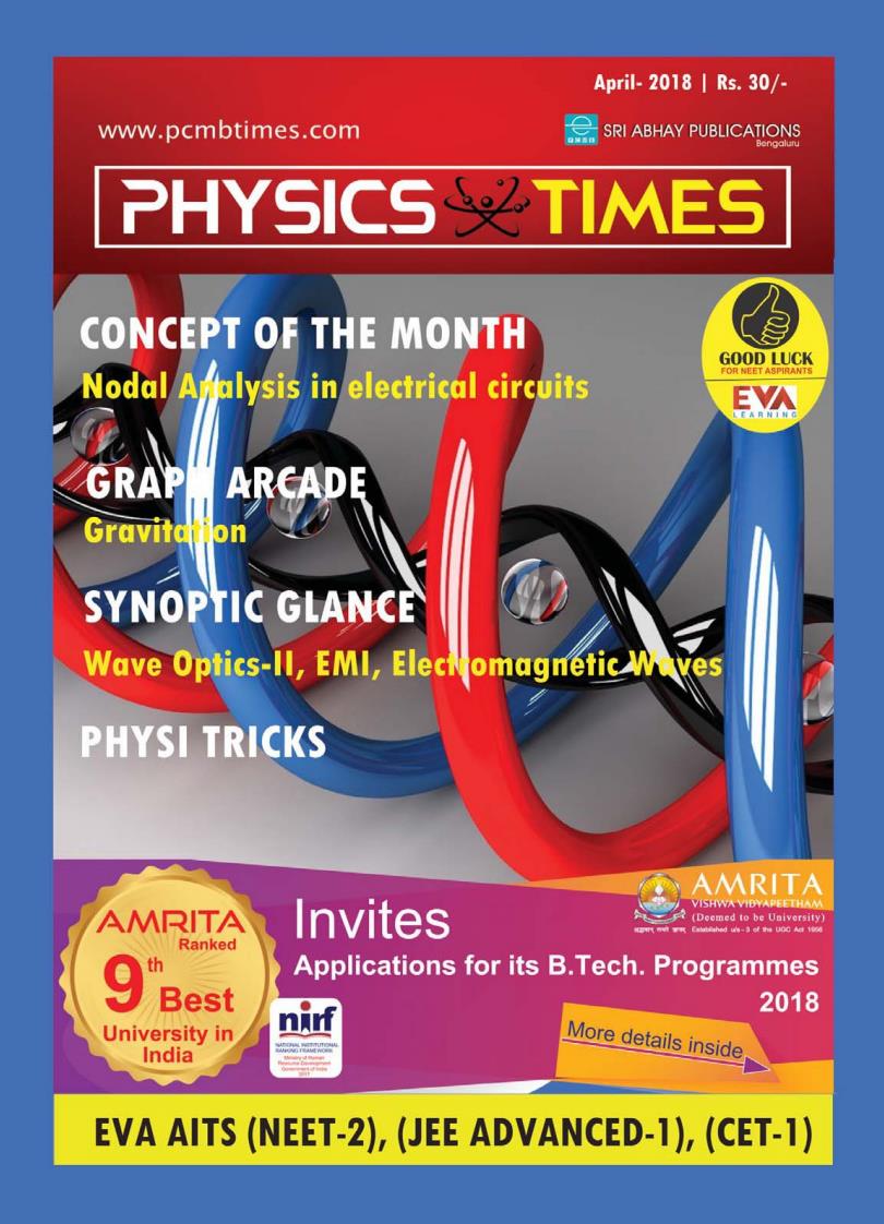 Physics Time || Magazine || April 2018