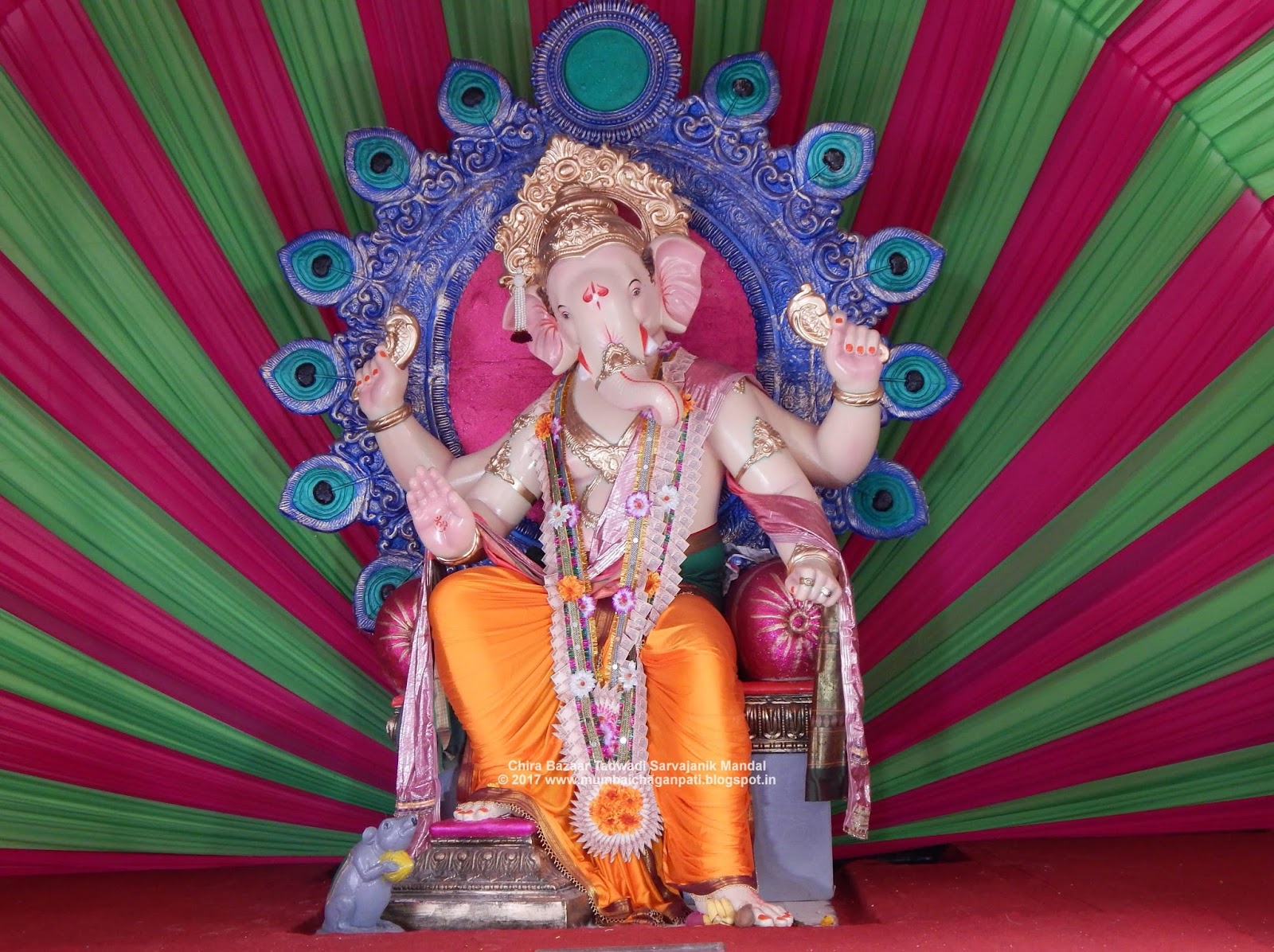Mumbai Cha Ganpati: Chira Bazaar Tadwadi Sarvajanik Mandal