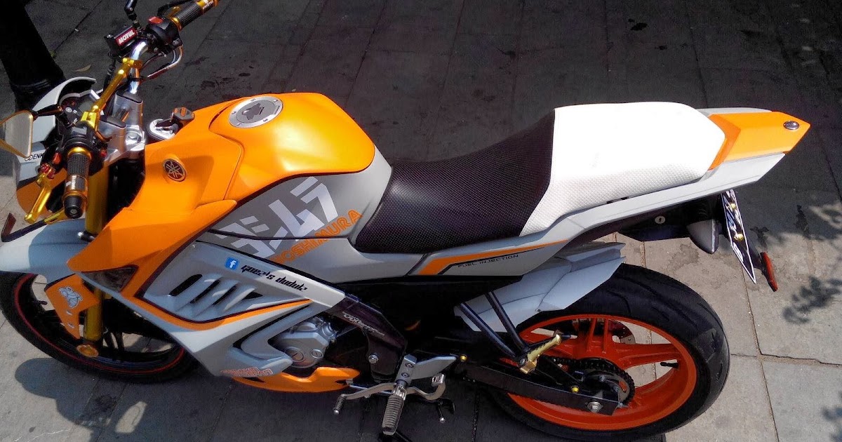 Modifikasi Motor Aerox Warna Abu Abu