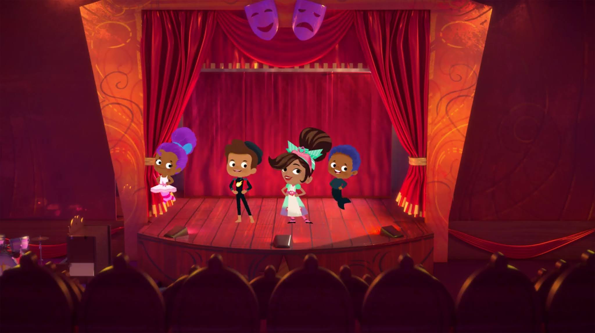 NickALive!: Noggin Debuts New Animated Musical Series 'Rhymes Through ...