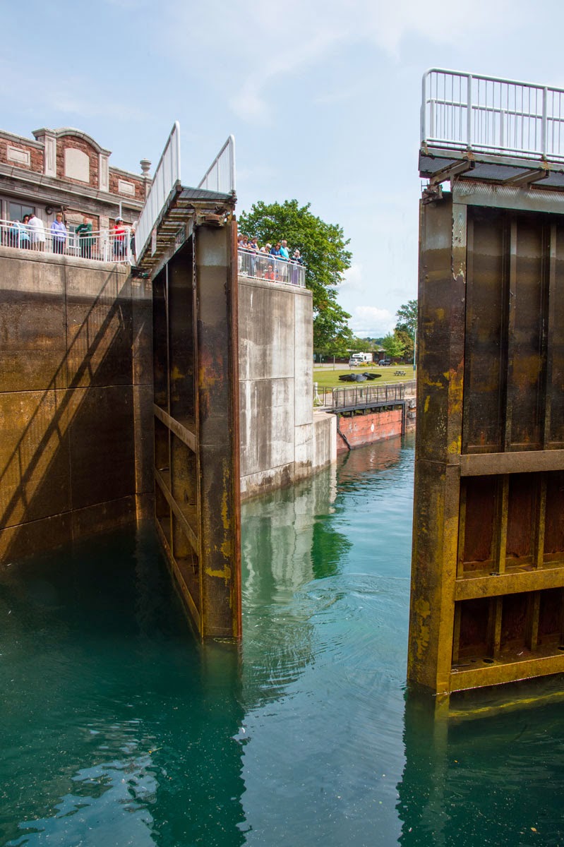 Kissack Adventures: World Famous Soo Locks ... From The Inside!!